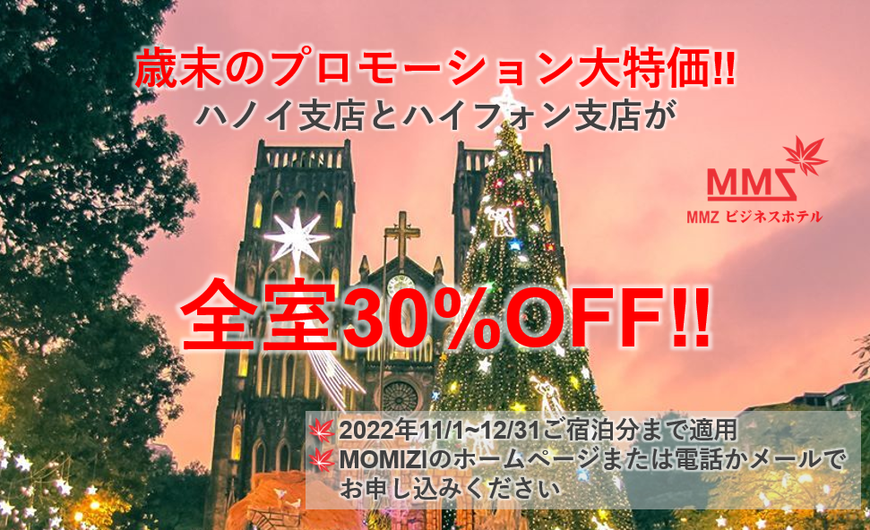 歳末のプロモーション大特価!!30%OFF!! - MOMIZI